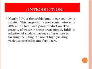 Fertilizer used in dry land Horticulture ppt. | PPTX