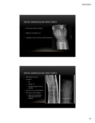Common Fractures Of Upper Limb | PDF