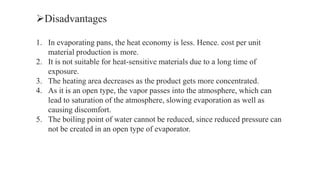 Types of Evaporator | PPTX