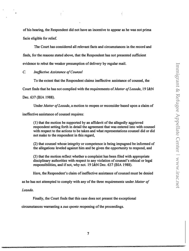 BIA Reversal 2 Judge James A Nugent | PDF | Crime & Harmful Acts to ...