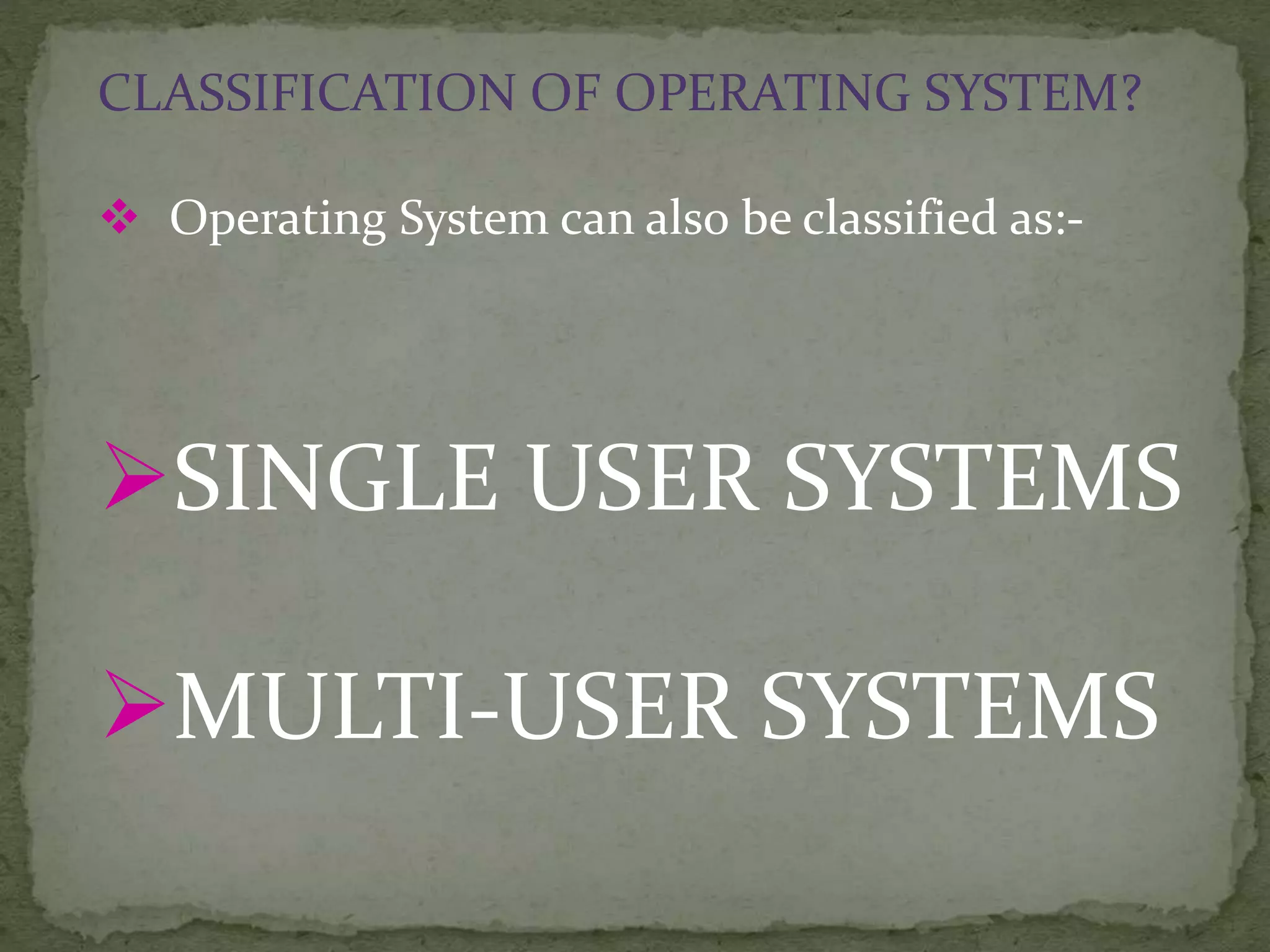 Library and Information Science (Operationg System) | PPTX