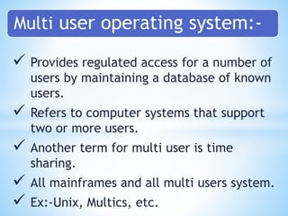 Library and Information Science (Operationg System) | PPT