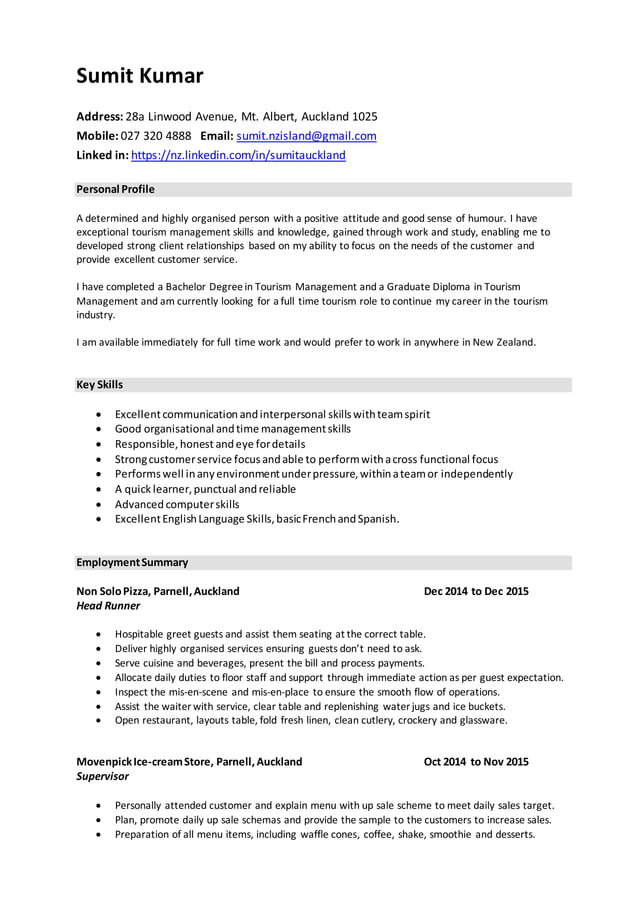 Curriculum vitae | PDF