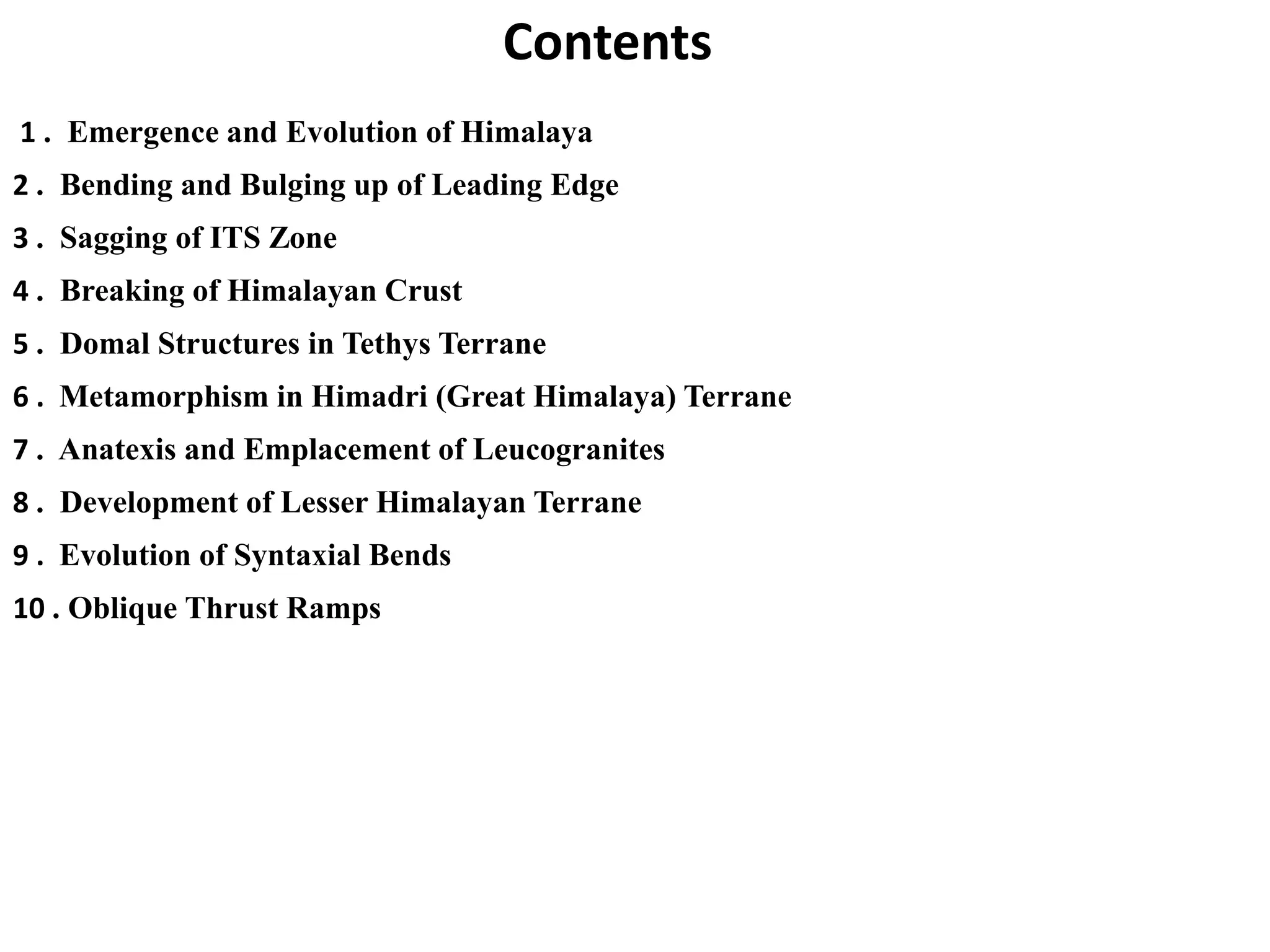 Geodynamic Evolution of Himalayas.pptx