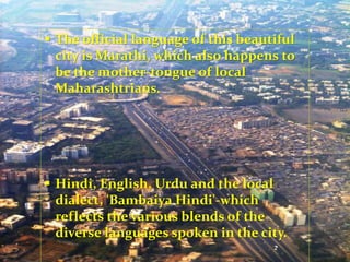 Culture of Mumbai ppt | PPTX