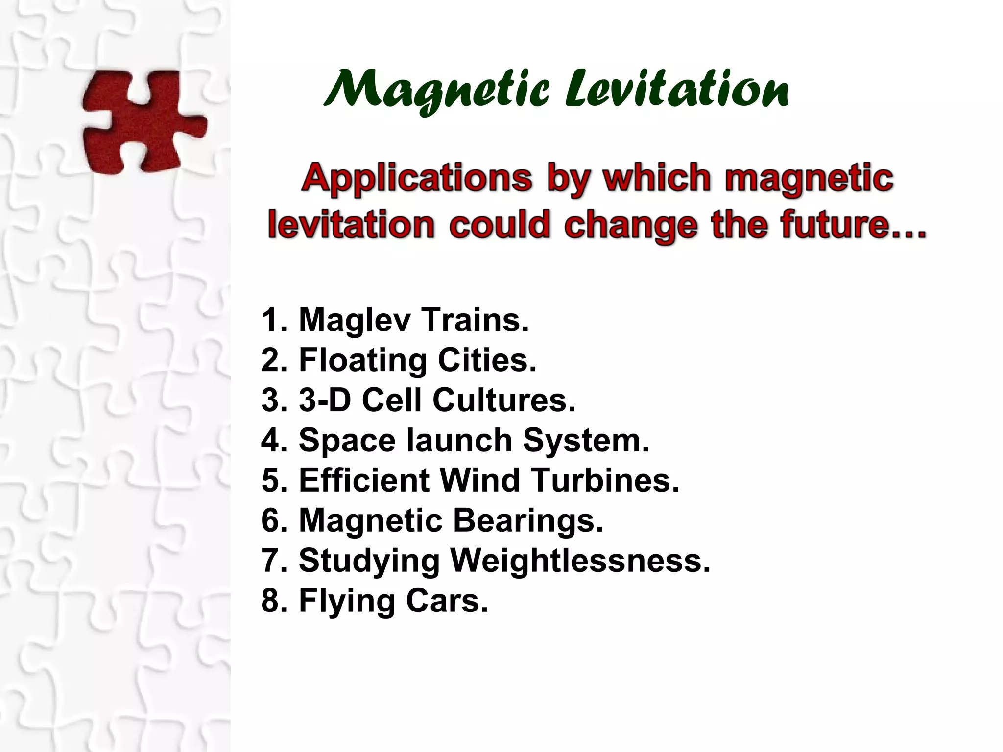 Magnetic Levitation | PPT