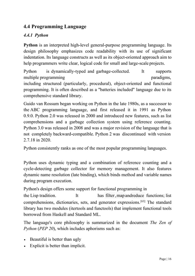 Language translator internship report | PDF | Programming Languages | Computing