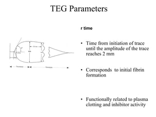 thromboelastography | PPT | Blood Disorders | Diseases and Conditions