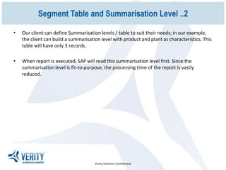 Summarisation levels in SAP COPA | PPTX