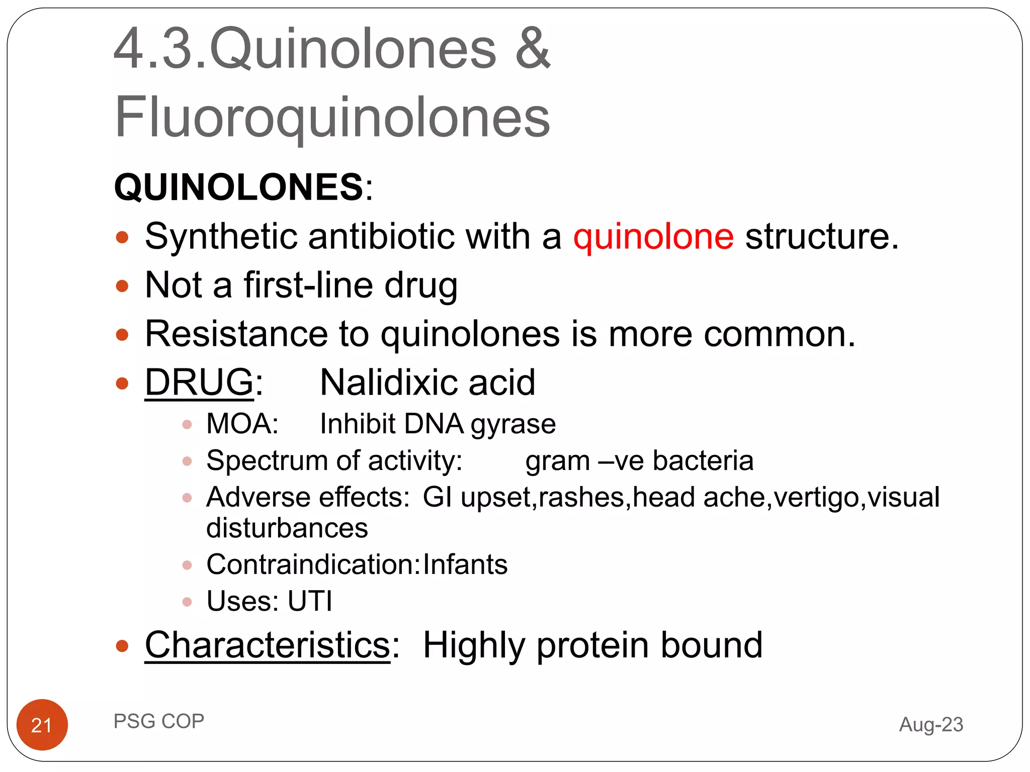 SUMMARIZATION OF ANTIBIOTICS.pptx