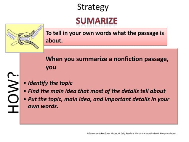 Summarize | PPT