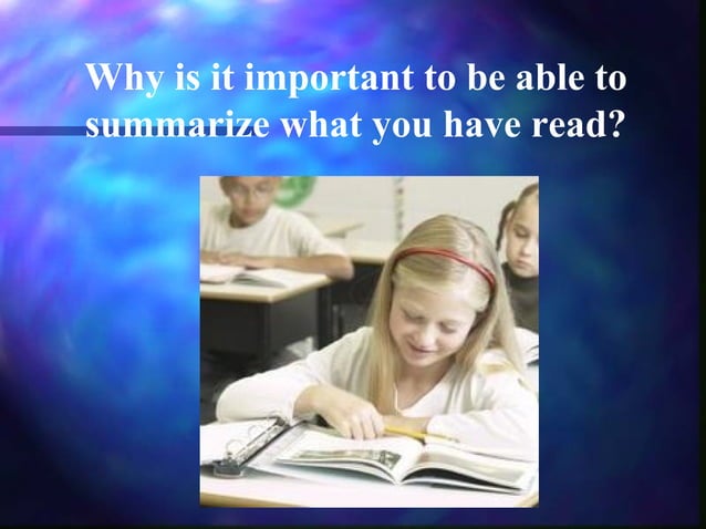 Summarize synthesize for Second Graders | PPT