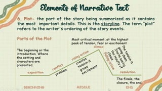 Summarize various text types based on elements.pptx