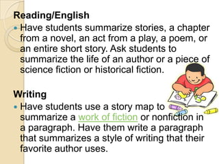 Summarizing - English | PPTX
