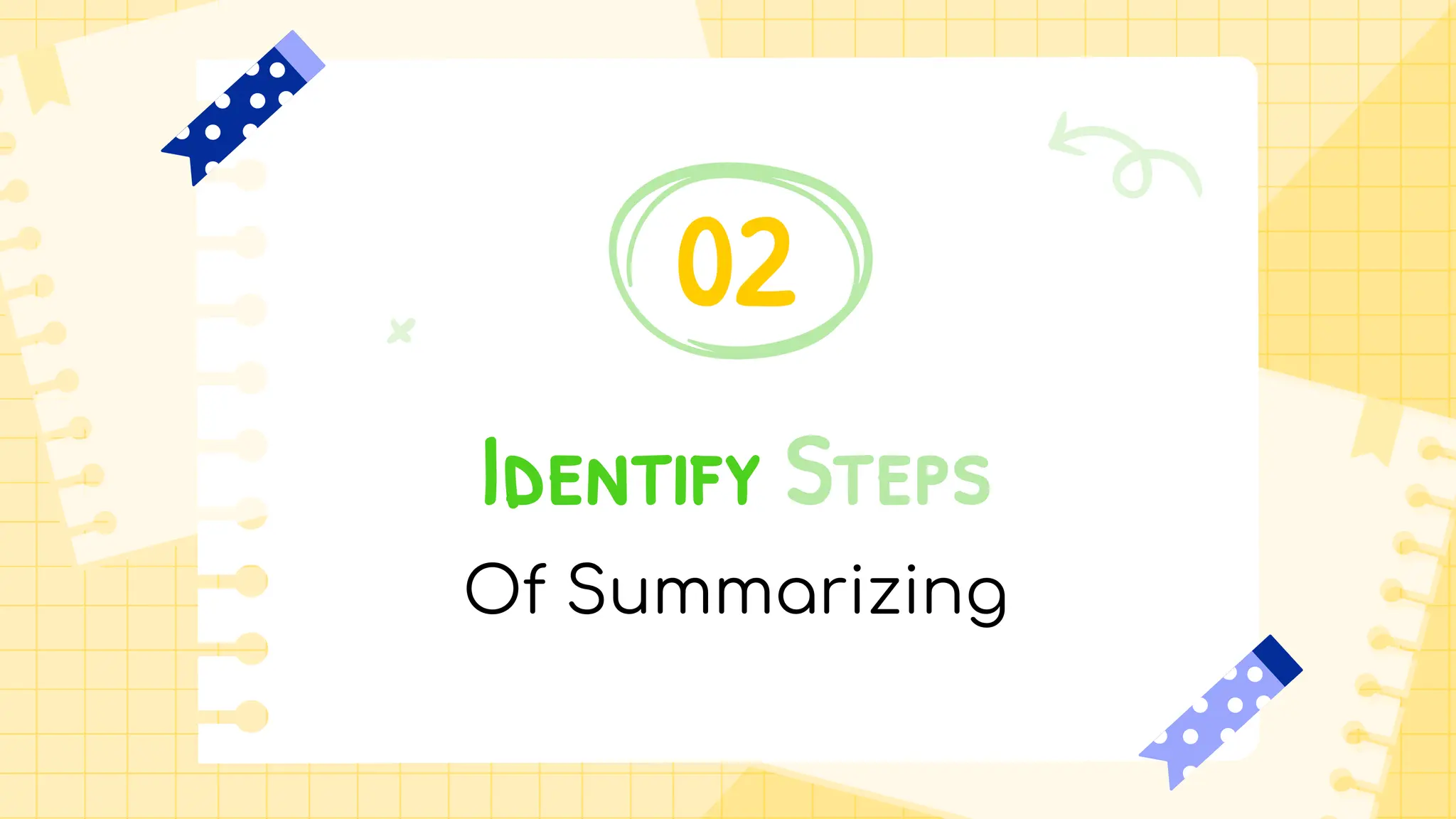 Summarizing - Grade 6.pptx the power point presentation explains the skill of summarizing and ...