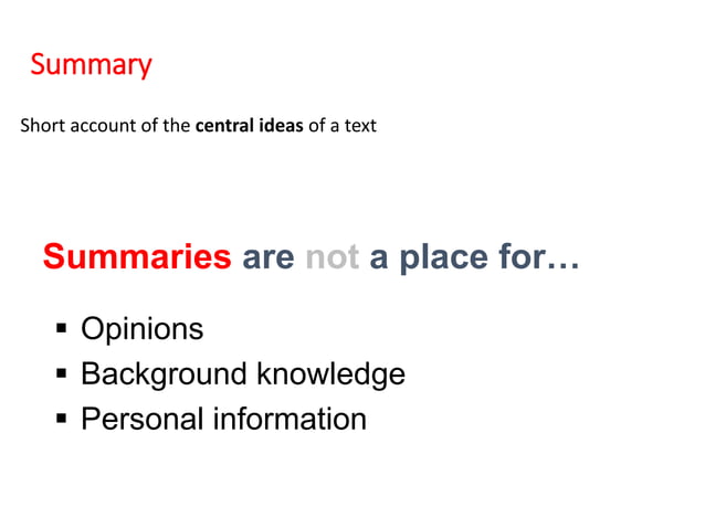 summarizing-lesson.ppt English literature | PPT