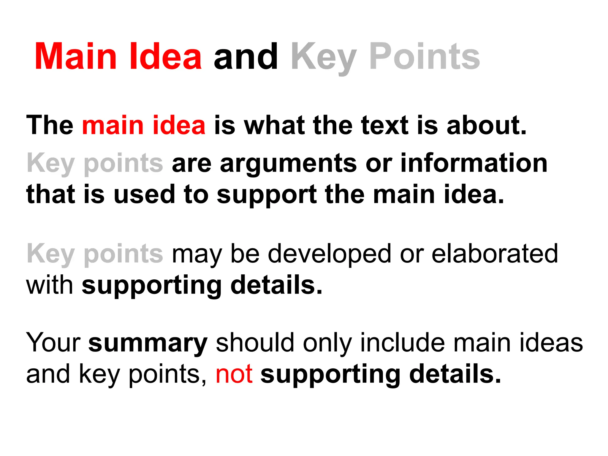 summarizing lesson for ESL (grade 7 - 9) | PDF