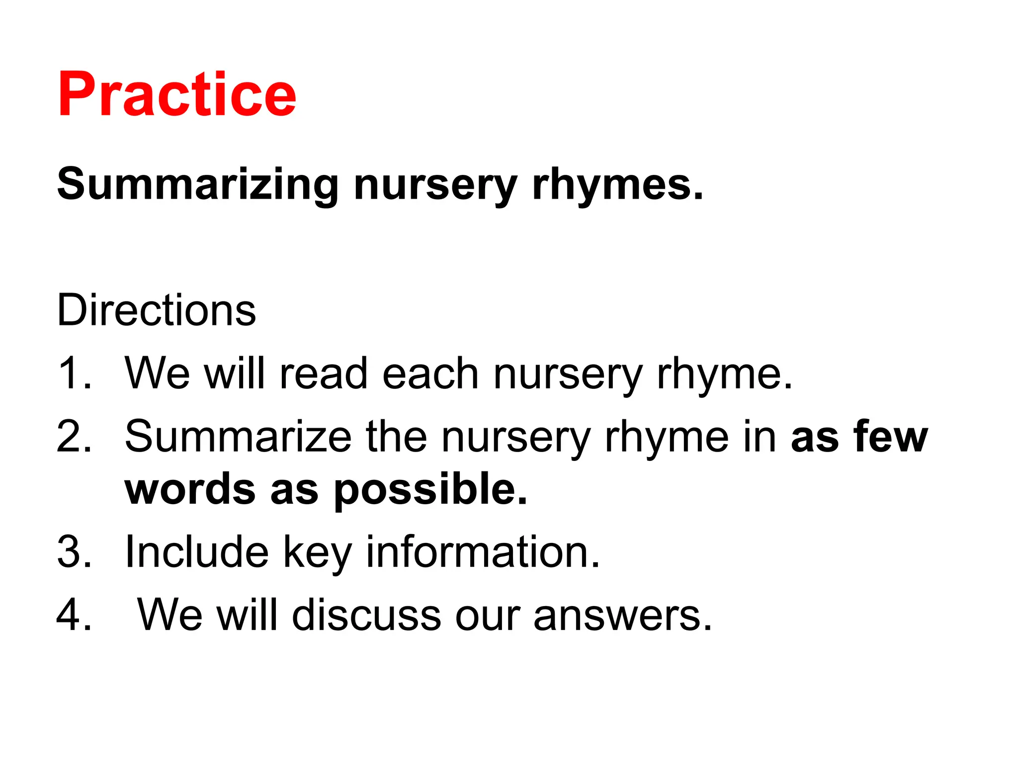 summarizing lesson for ESL (grade 7 - 9) | PDF