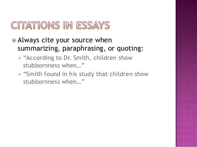 Summarizing, Paraphrasing, and Quoting