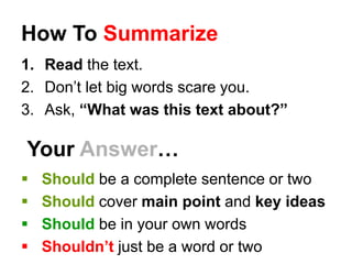 EAPP english for academic and professional purposes summarizing ...