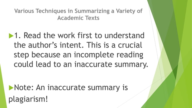 MODULES IN EAPP summarizing academic text.pptx | Weather | Science