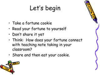 Summarizing And Note Taking | PPT