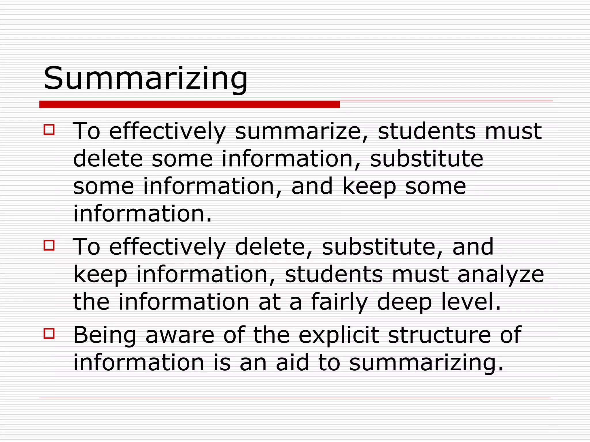 Summarizing and note taking | PPT