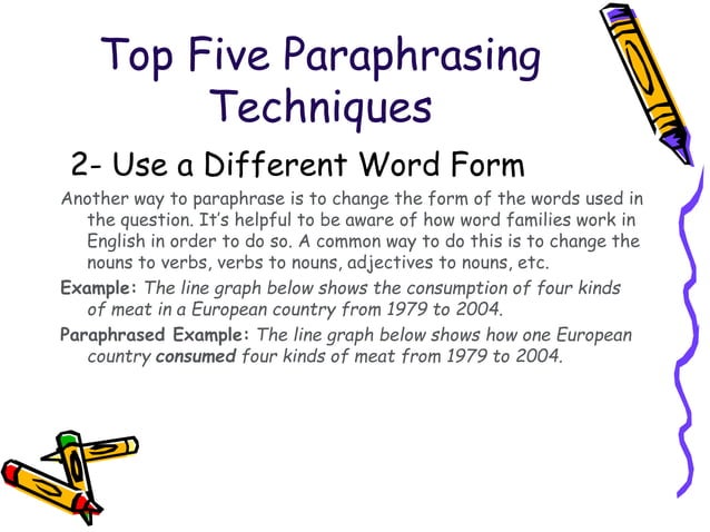 Summarizing and paraphrasing explanation PowerPoint | PPTX