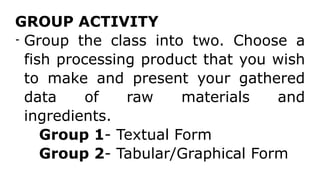 Summarizing and Tabulating Data.pptx..... | PPTX