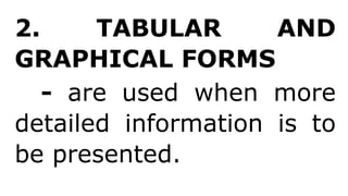 Summarizing and Tabulating Data.pptx..... | PPTX