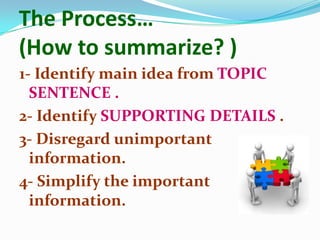 Summarizing | PPTX