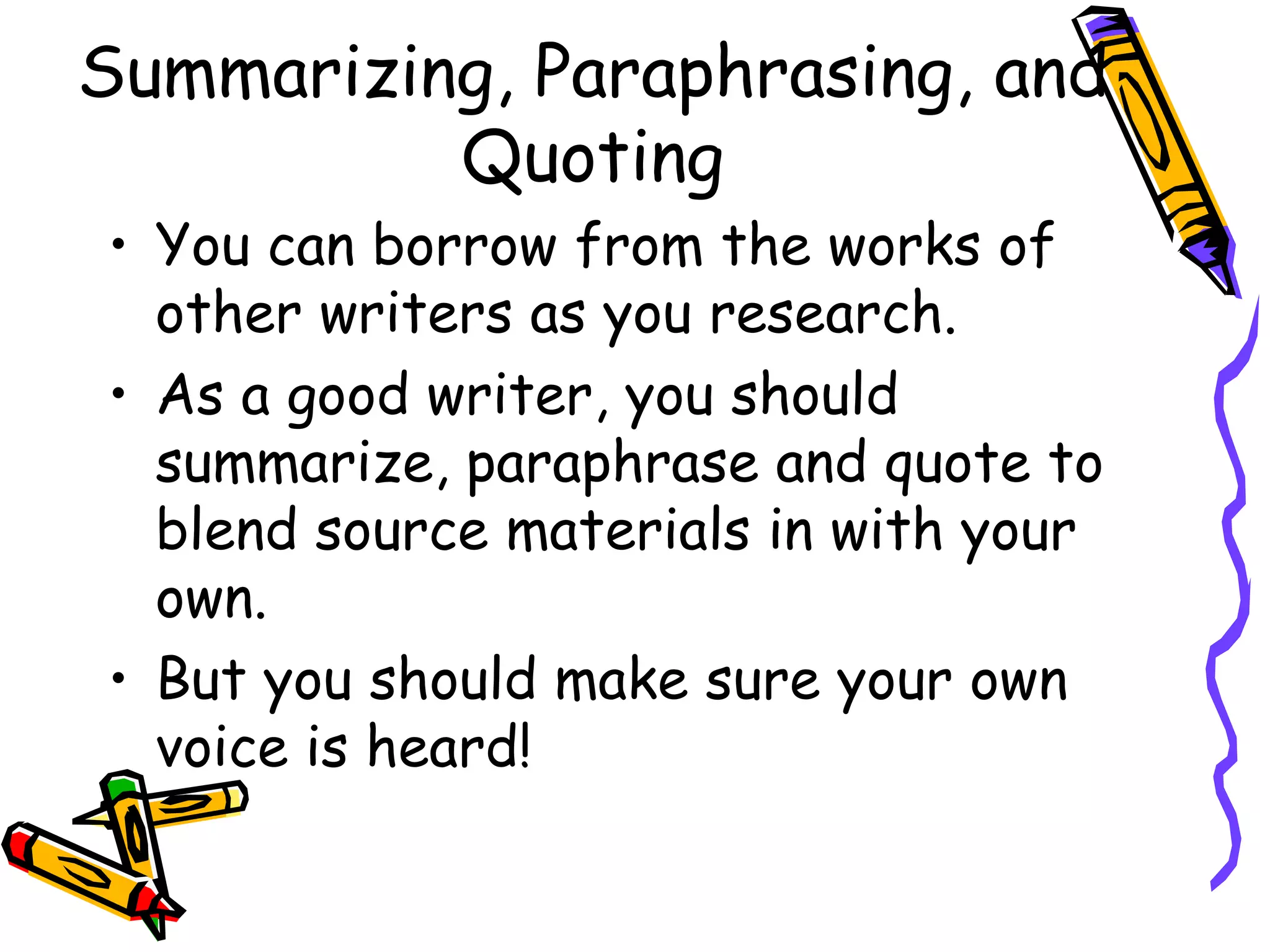 Summarizing Ppoint | PPT