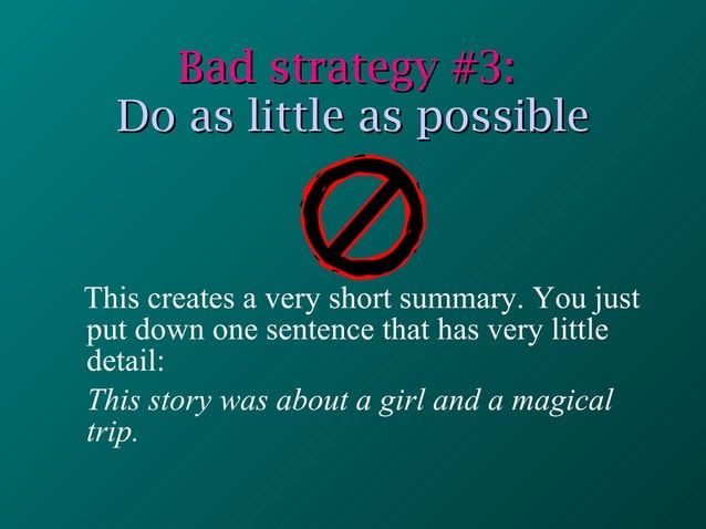 Summarizing A Story | PPT | Gardening | Home & Garden