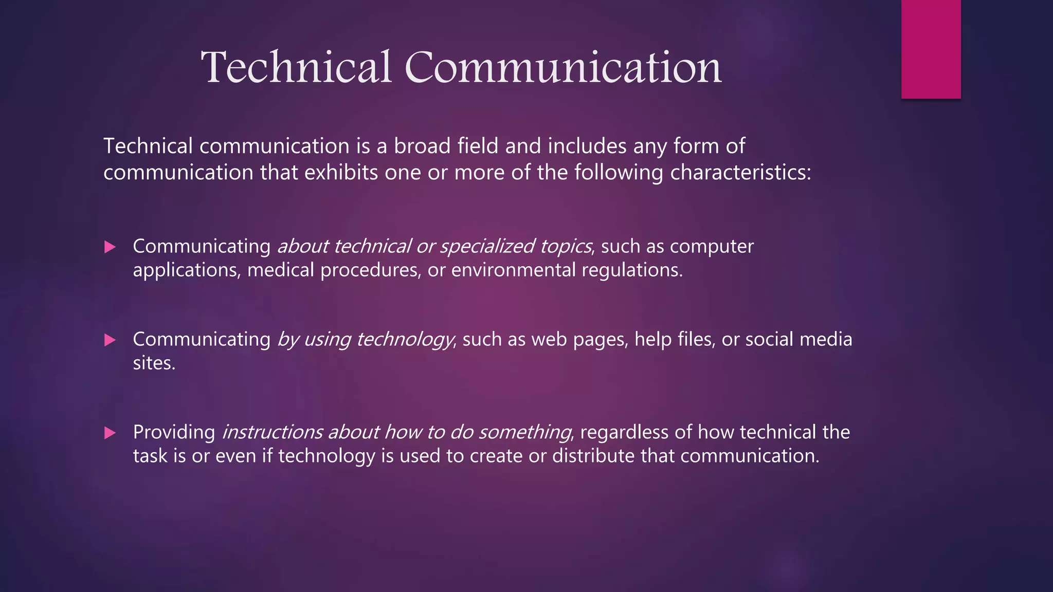 Summarizing technical communication | PPTX