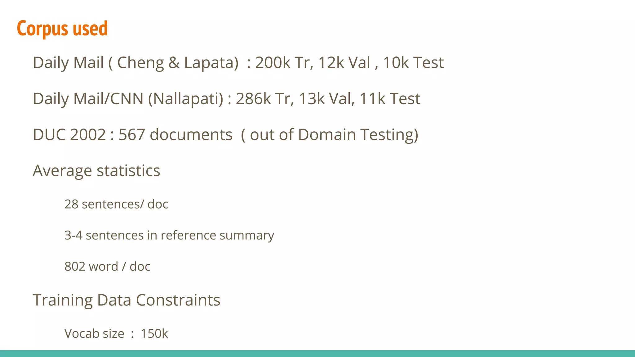 Summarunner A Recurrent Neural Network Based Sequence Model For Extractive Summarization Of