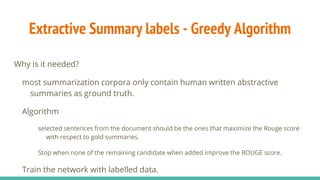SummaRuNNer: A Recurrent Neural Network based Sequence Model for Extractive Summarization of ...