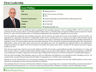 HMP Metrics™ Report October, 2010 | PDF