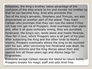 Summary of the Tempest | PPTX