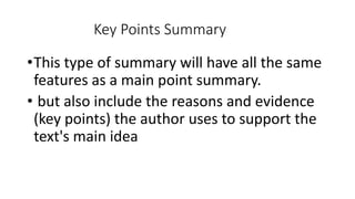 Summary | PPTX | Publishing Industry | Industries