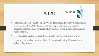 Intellectual Property Summary | PPTX