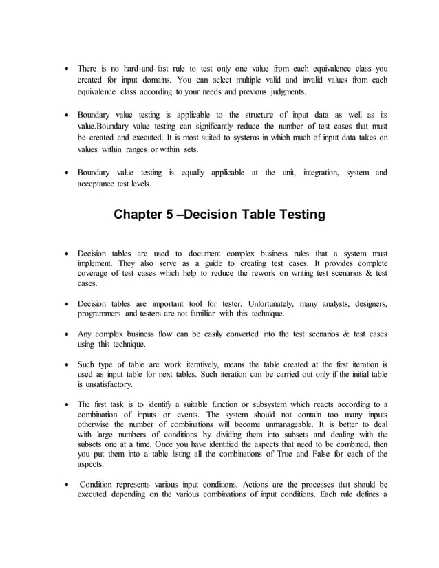 A PRACTITIONER'S GUIDE TO SOFTWARE TEST DESIGN [Summary] | DOCX