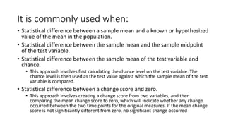 Summary of statistical tools used in spss | PPTX