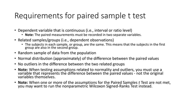 Summary of statistical tools used in spss | PPTX | Science
