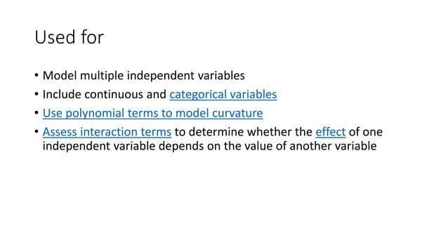 Summary of statistical tools used in spss | PPTX | Science