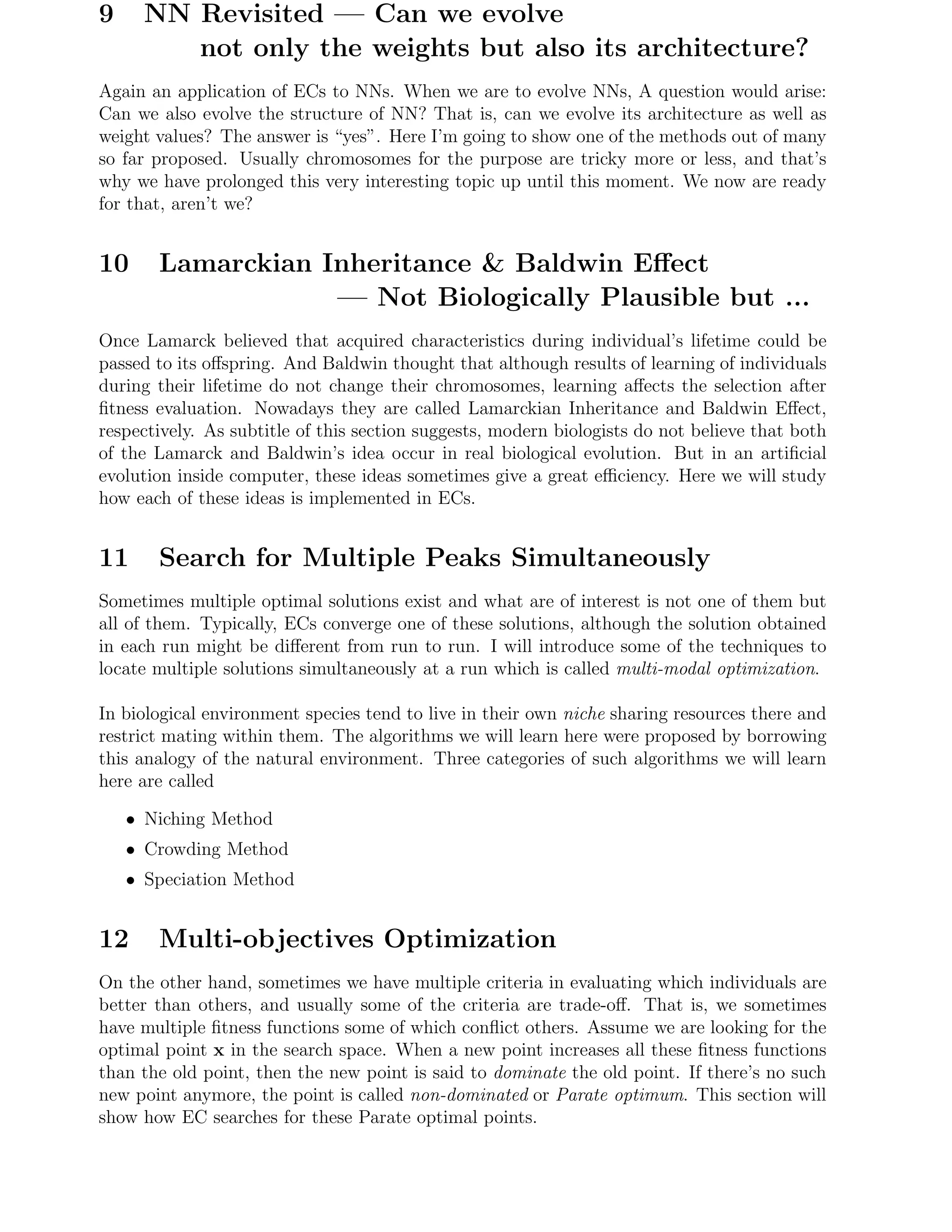 Summary - Introduction to Evolutionary Computations. Akira Imada | PDF | Genetics | Science