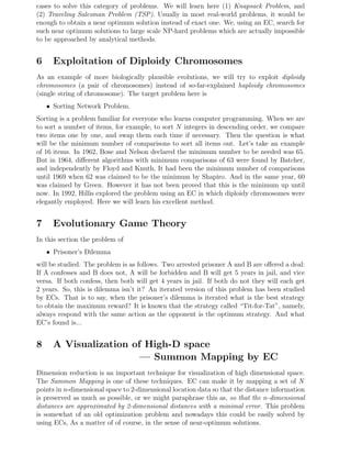 Summary - Introduction to Evolutionary Computations. Akira Imada | PDF ...