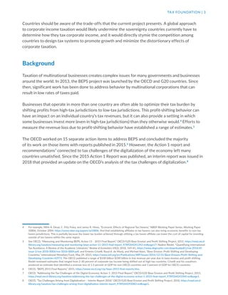 Summary and Analysis of the OECD's Work Program for BEPSs-2.0 | PDF