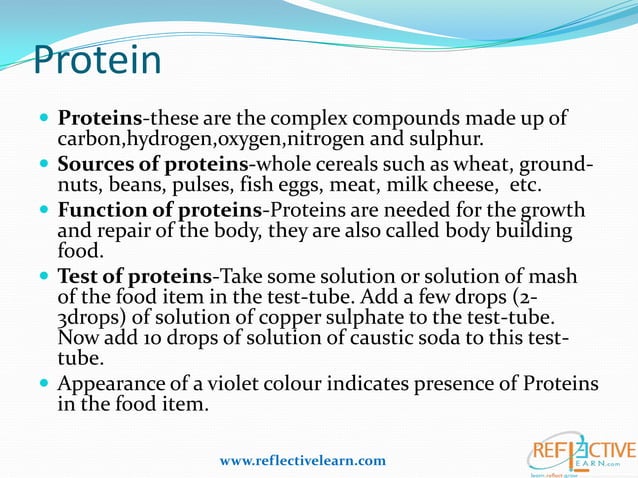 Components of Food | PPTX | Healthy Cooking and Eating | Food & Drink