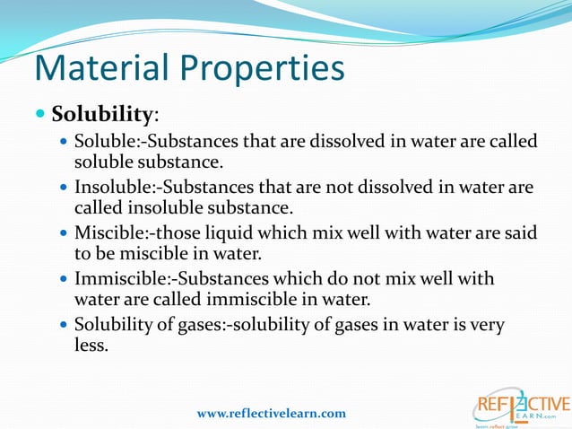 Class 6 Science : Different kinds of materials | PPTX | Chemistry | Science