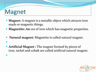 Summary fun with magnets | PPT